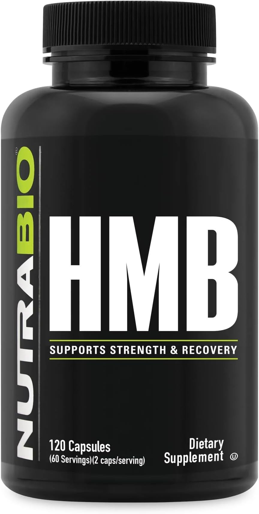 Amazon.com: NutraBio HMB 1000mg- 120 Capsules : Health & Household