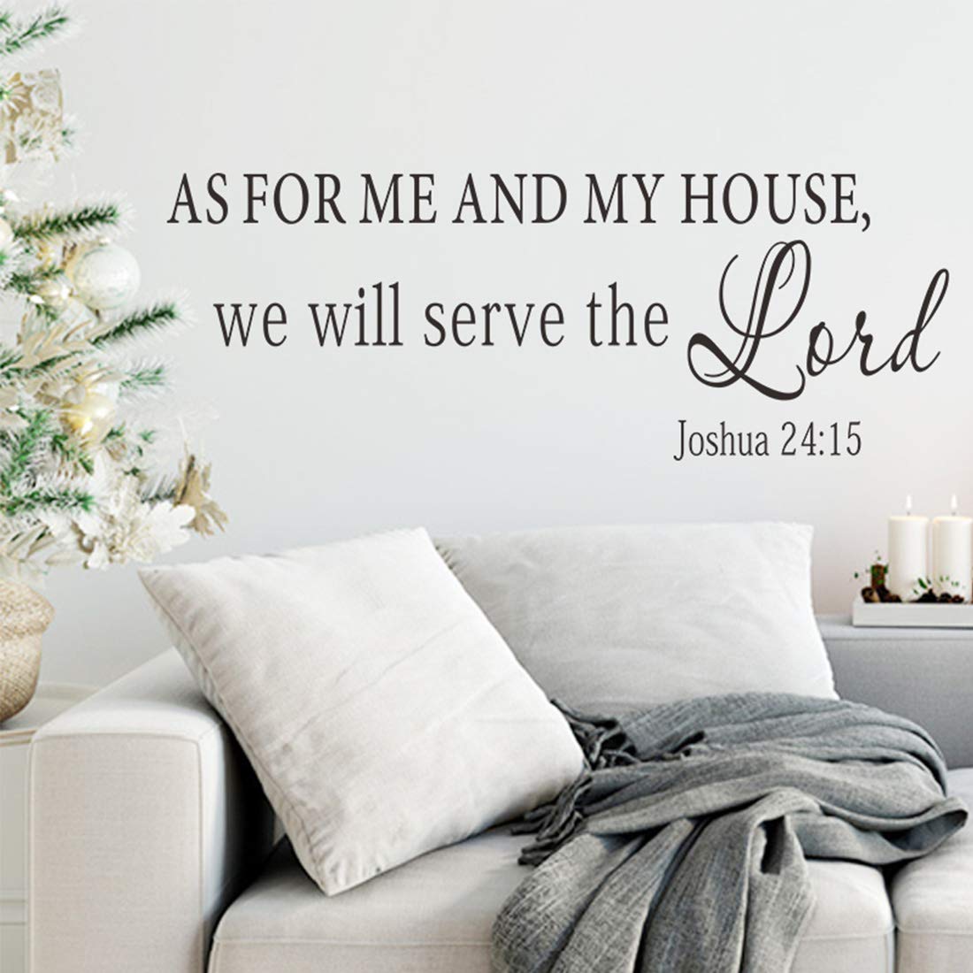 Amazon.com: Bible Verse Scripture Room Decor Inspirational Quotes for ...