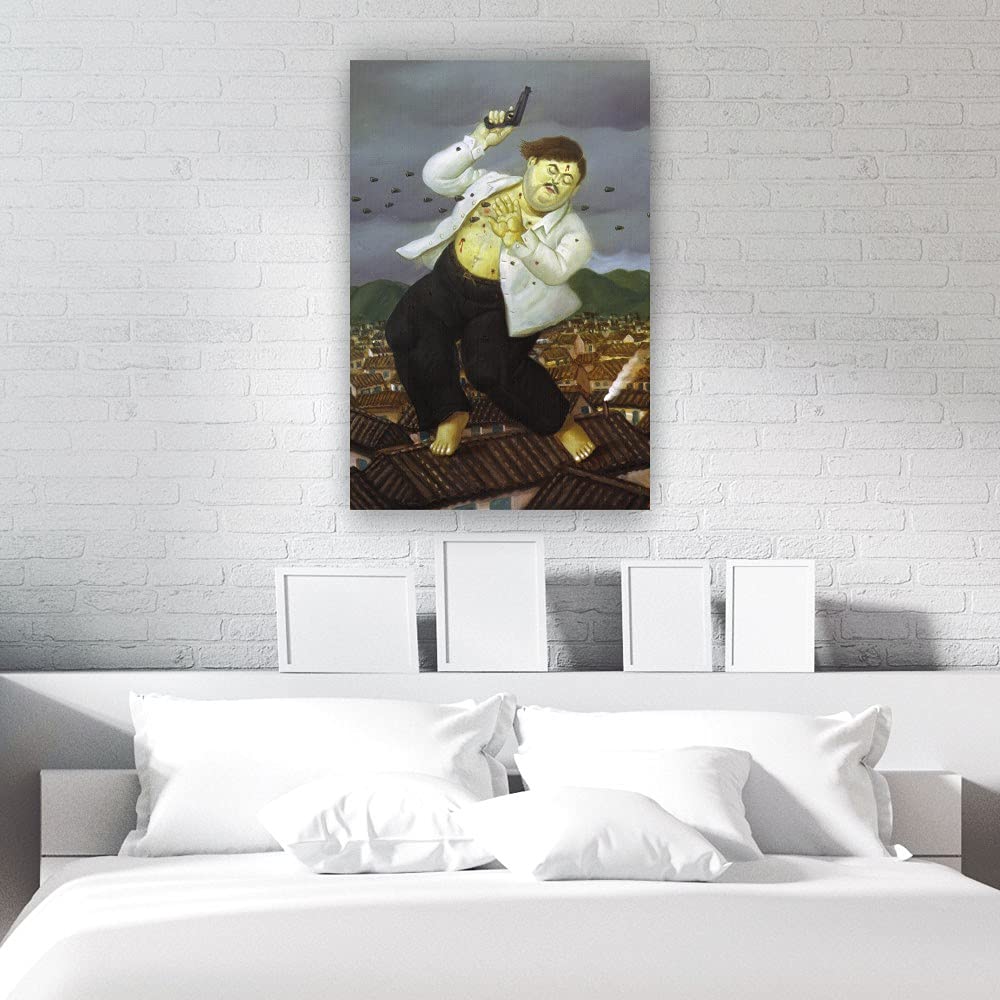 Pablo Escobar Muerto Botero The Voluminous Legacy Of Fernando Botero: