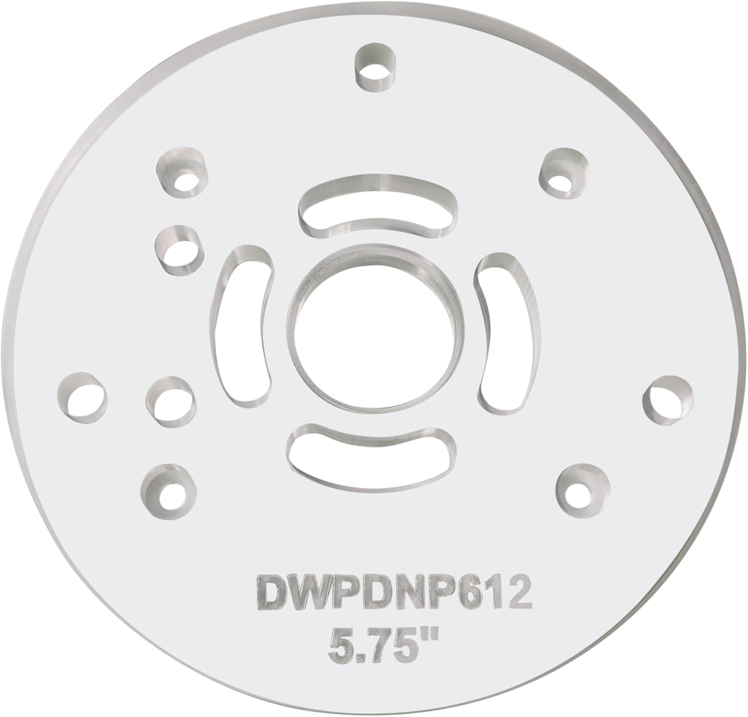 5.75" Circle precision machined acrylic baseplate upgrade with bushing ...