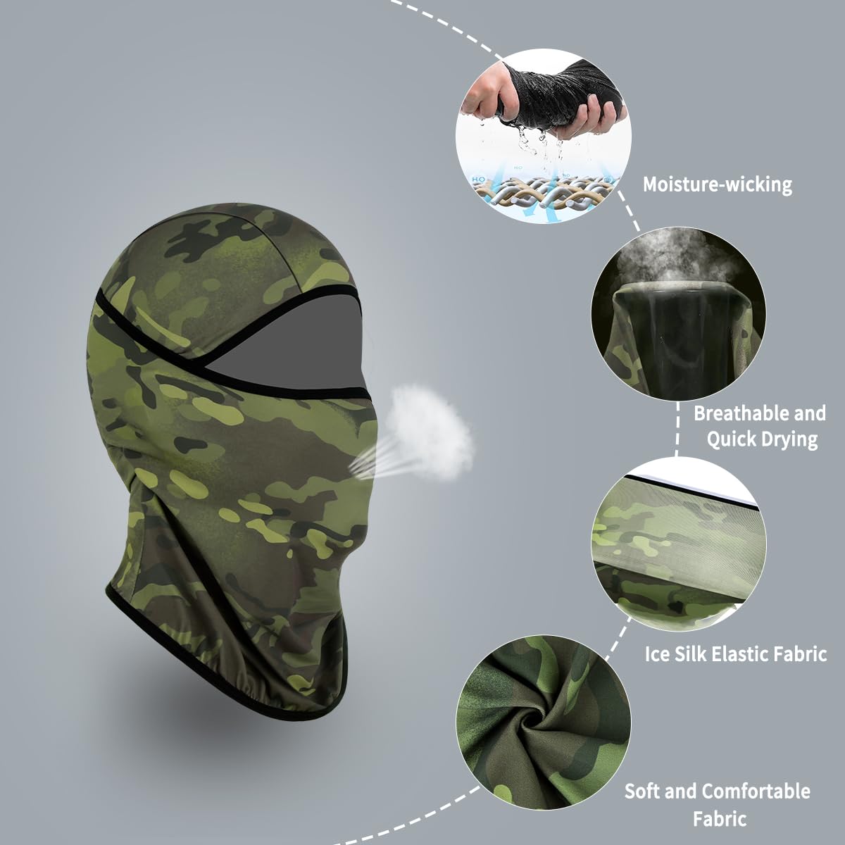 Snapklik.com : Balaclava Face Mask, Ski Mask For Men Women Football ...