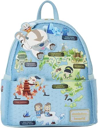 Nickelodeon Avatar: The Last Airbender Map Mini Backpack by Loungelfy ...