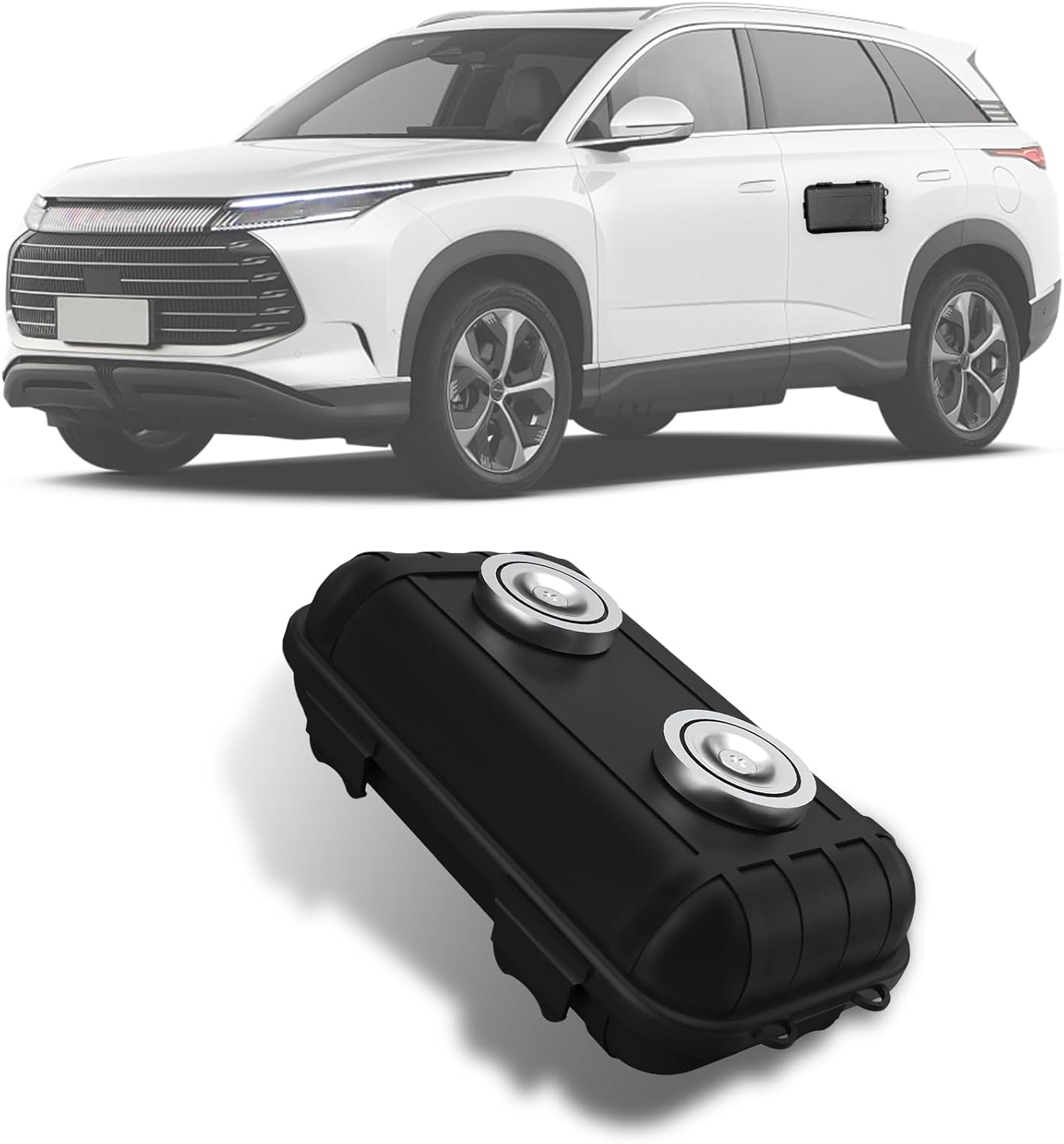 Amazon.com: CHRYMUM Magnetic Key Holder Under Car, Waterproof Key ...