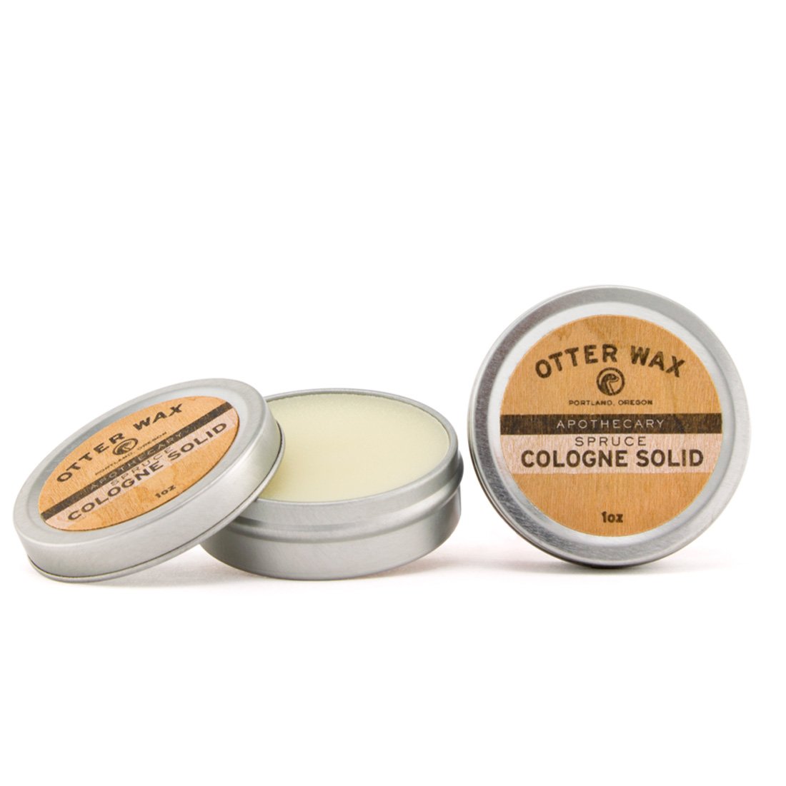 Amazon.com : Otter Wax Spruce Cologne Solid | 1oz | All-Natural ...