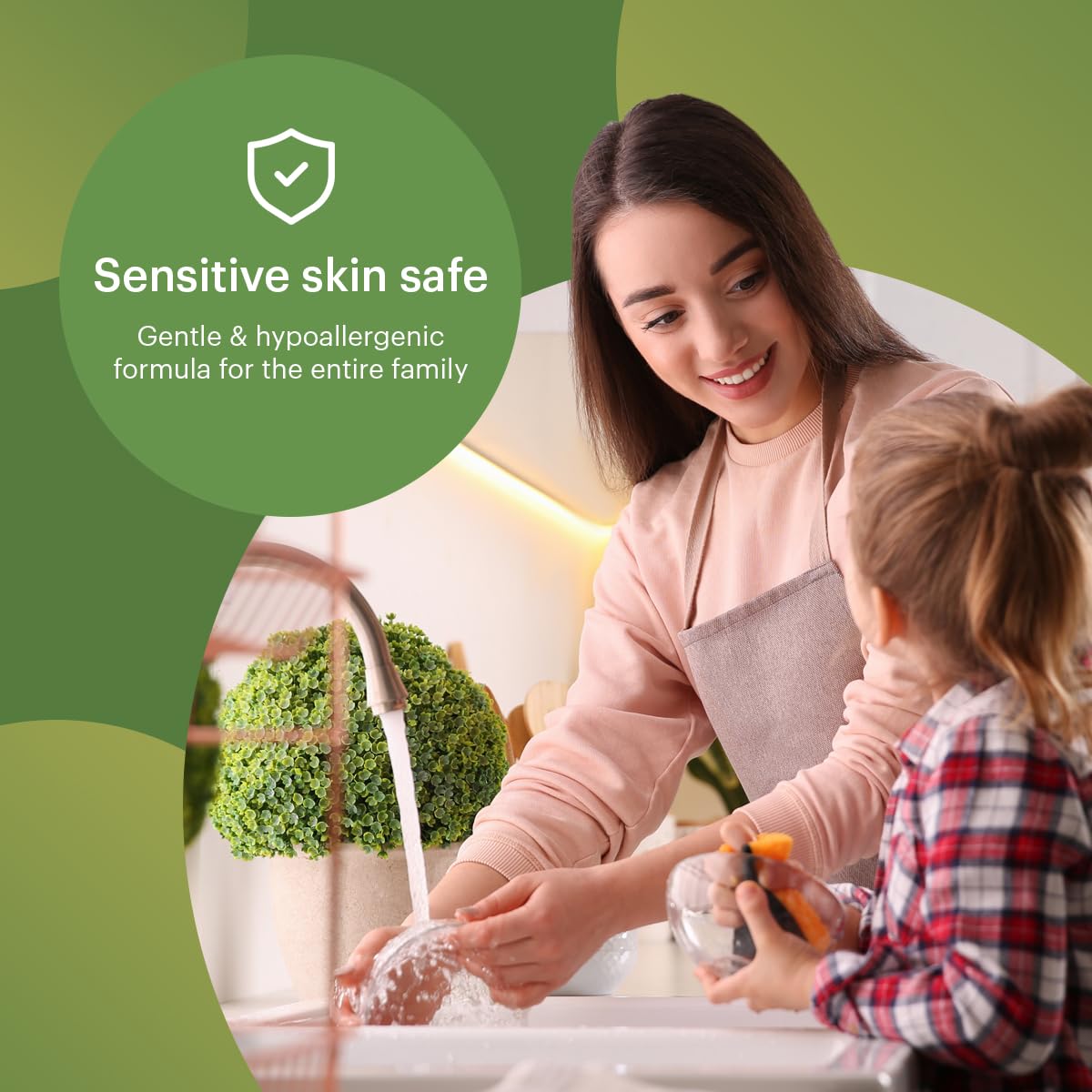 Snapklik.com : Fuwa3e Natural Dish Soap Earthy Cinnamon Scent - 16.9oz ...