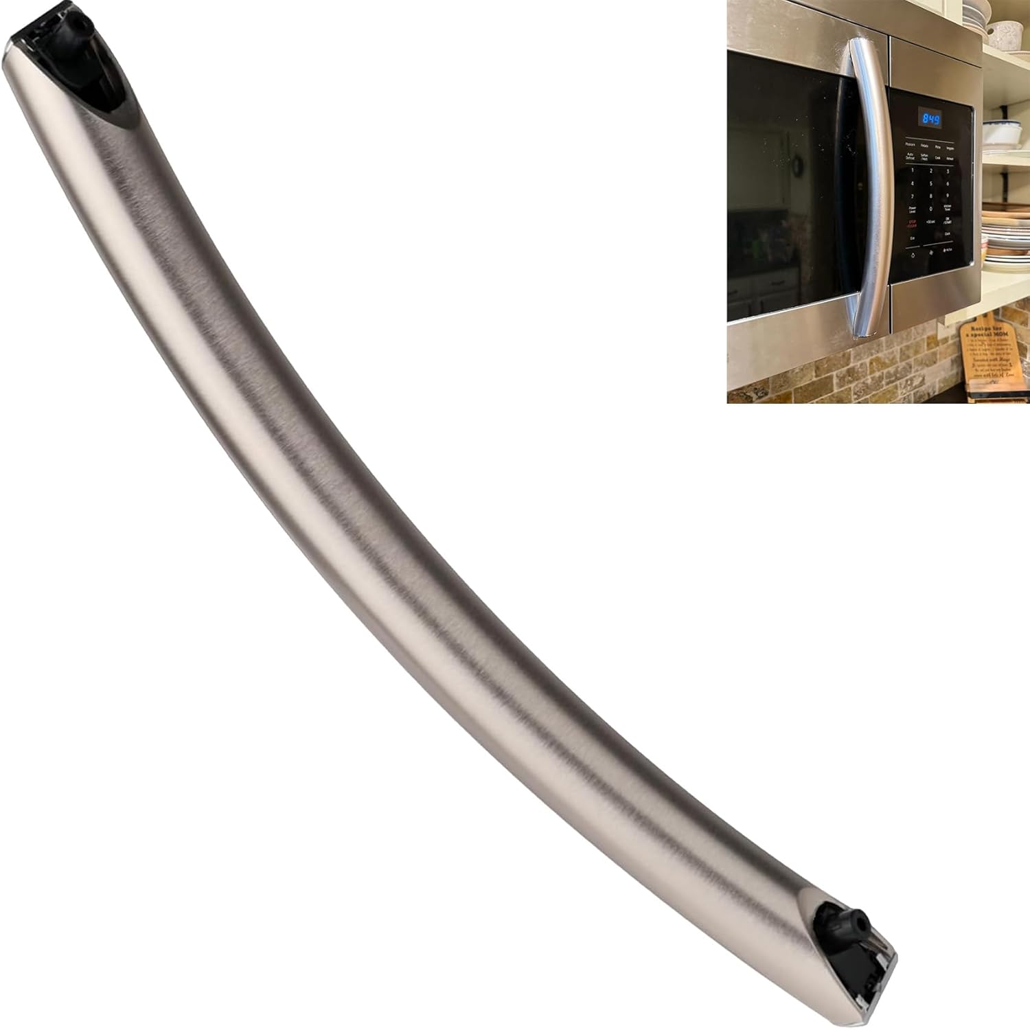 Amazon.com: New Upgraded DE94-04313F Microwave Door Handle,ME16A4021AS ...