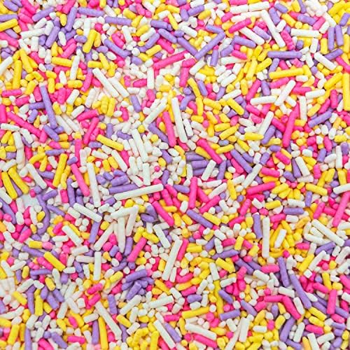 Amazon.com: Jimmies in Springtime Mix - Resealable Standup Candy Bag ...