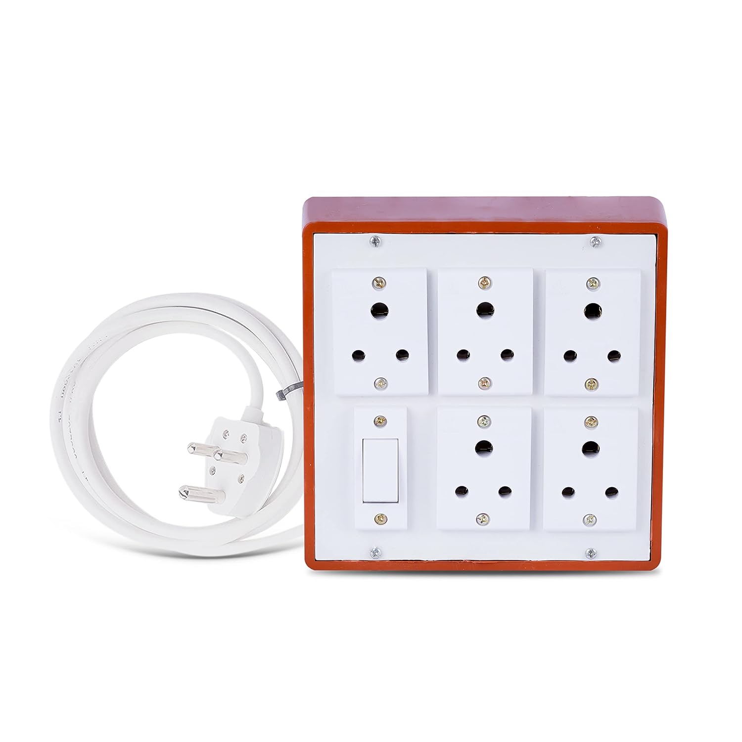 Buy Cordnet Extension Board Heavy Duty Cable 10 Meter Wire with Six ...