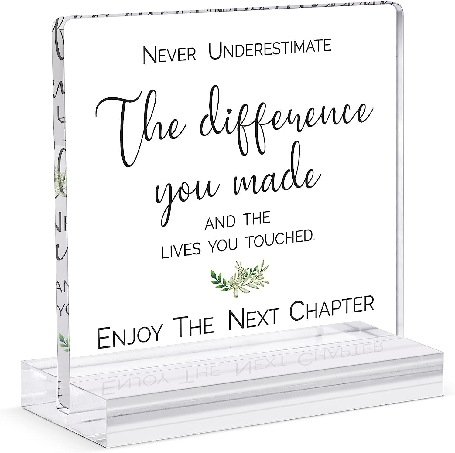 Retirement Gifts for Women/Men, Acrylic Plaque - Retirement Gifts ...