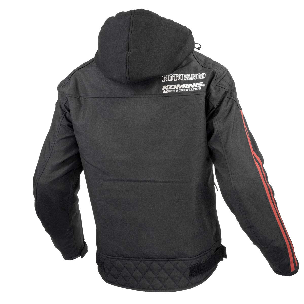 Amazon | コミネ(KOMINE) バイク プロテクトウインターパーカ L Black