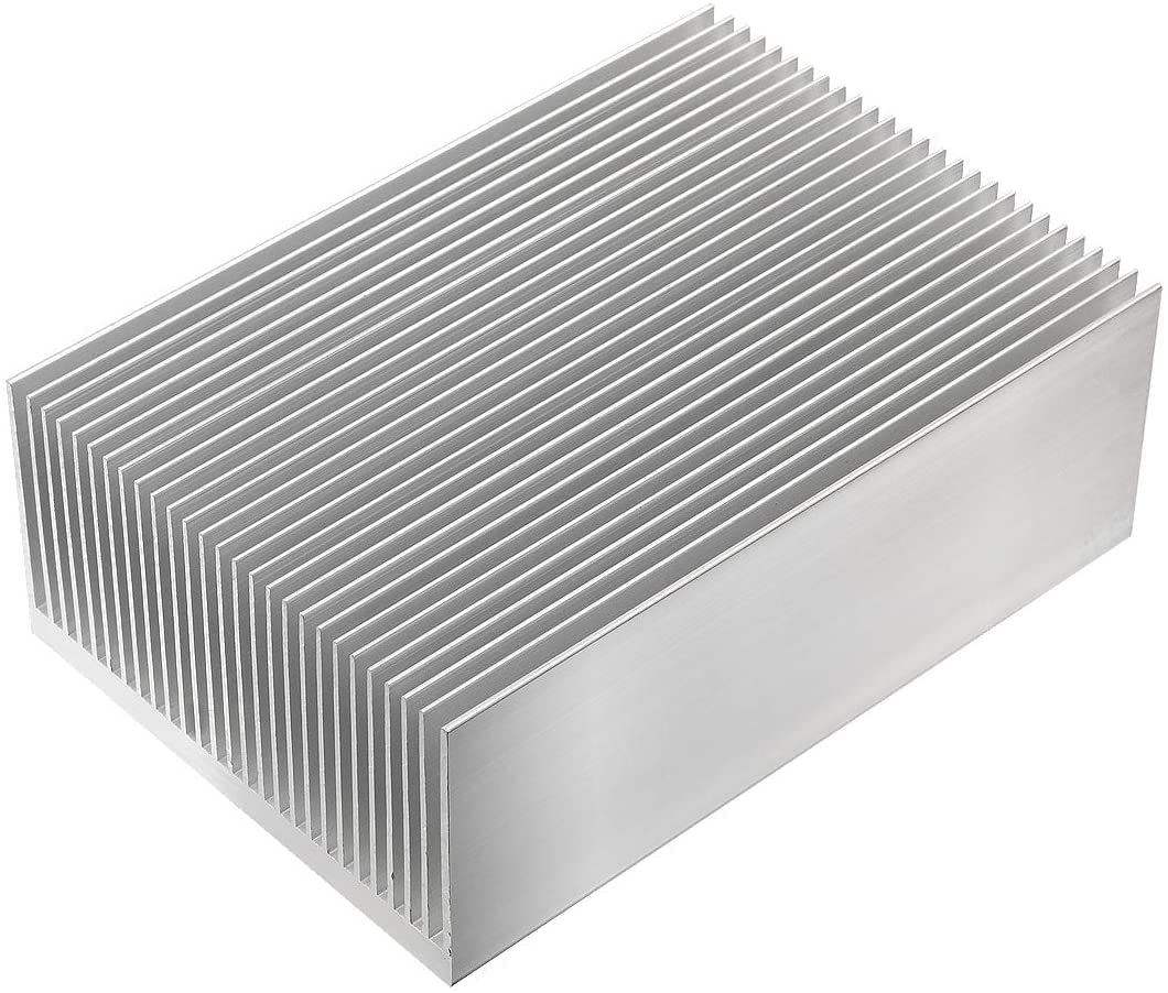 Amazon.com: uoboeuq Large Aluminum Heatsink 3.94" x2.71" x 1.41" / 100 ...