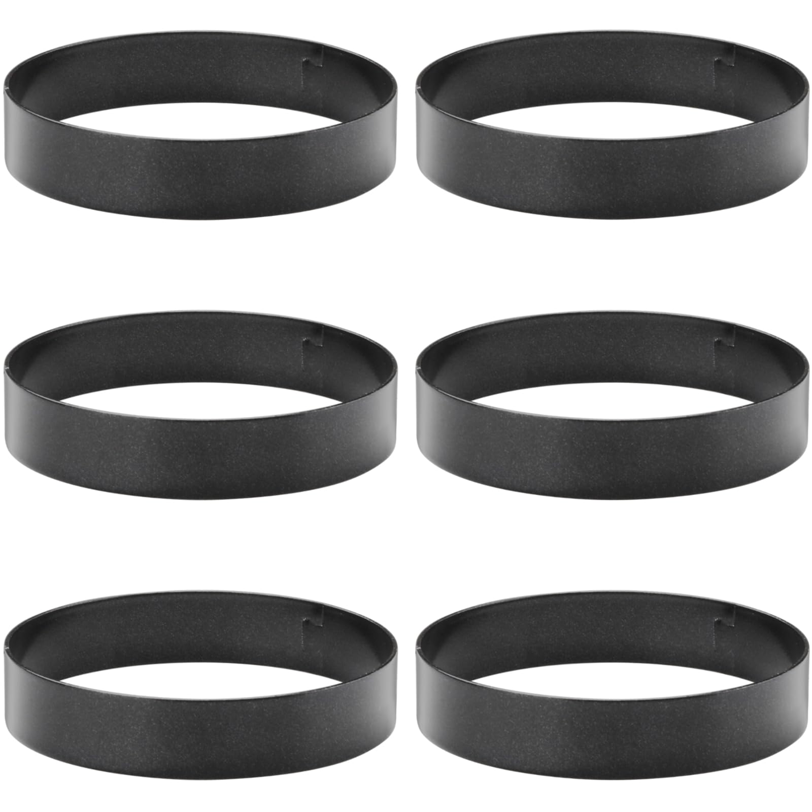 Amazon.com: CHAMTILE Non Stick Crumpet Rings Set of 6 Stainless Steel ...