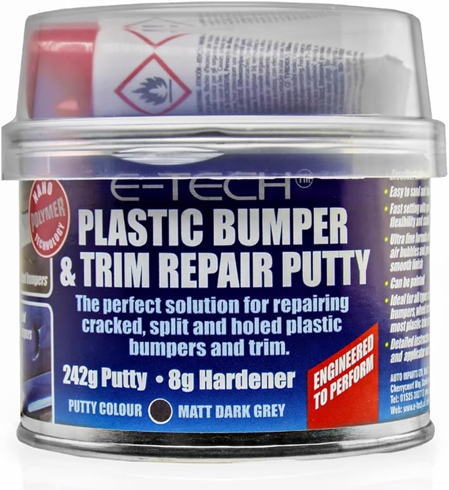 MP Essential Car Smooth Finish Plastic Bumper and Trim Repair Putty ...