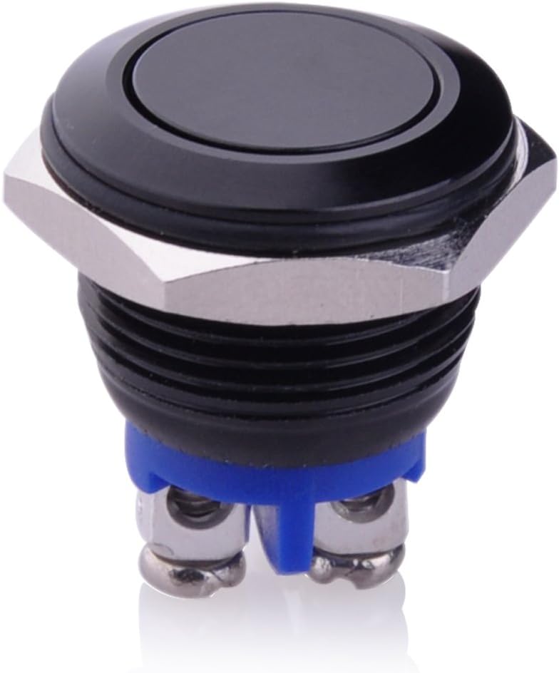 Amazon.com: 12mm Momentary Push Button Switch 12v LED Light Car Switch ...