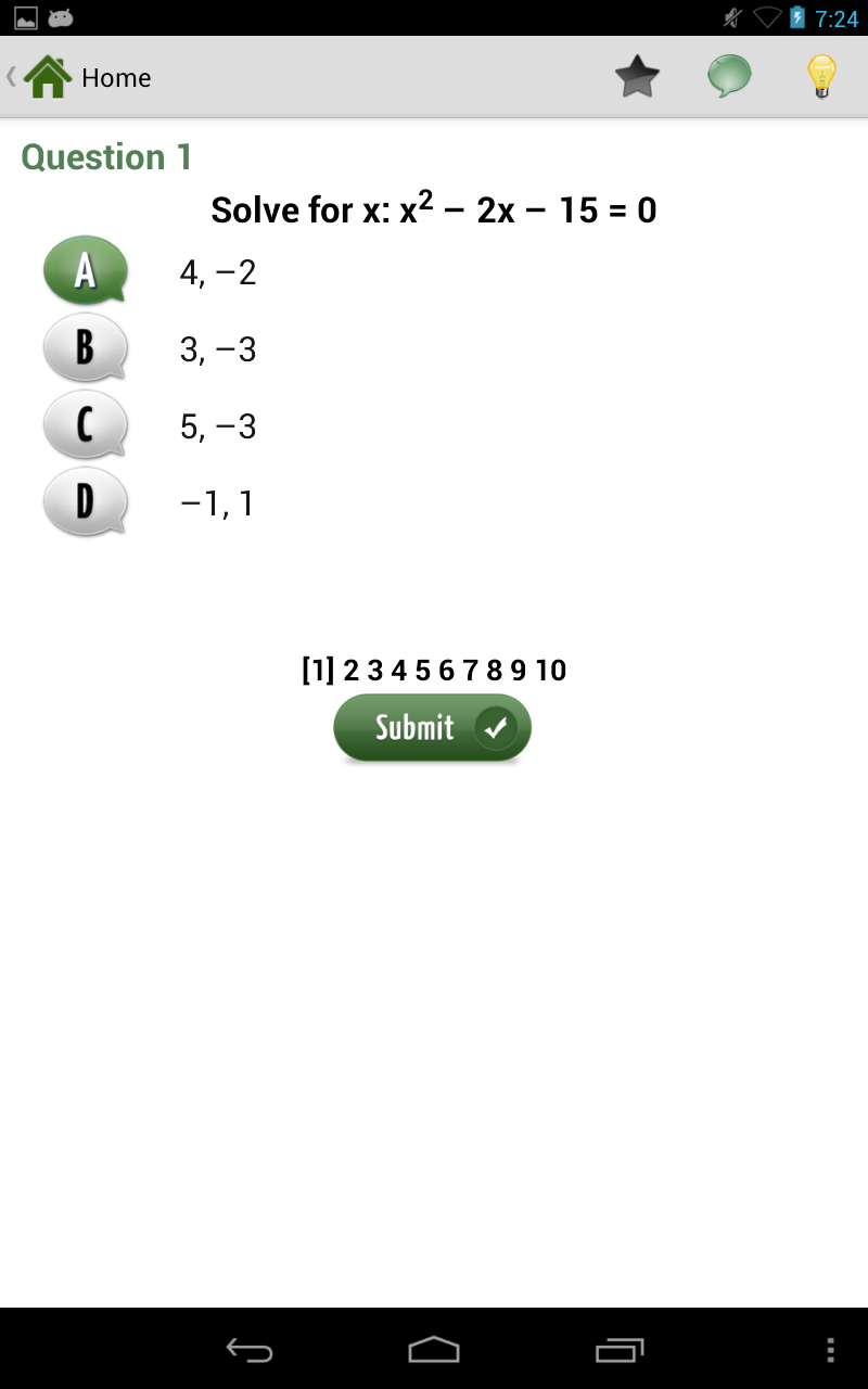 ASVAB Practice Test - App on Amazon Appstore