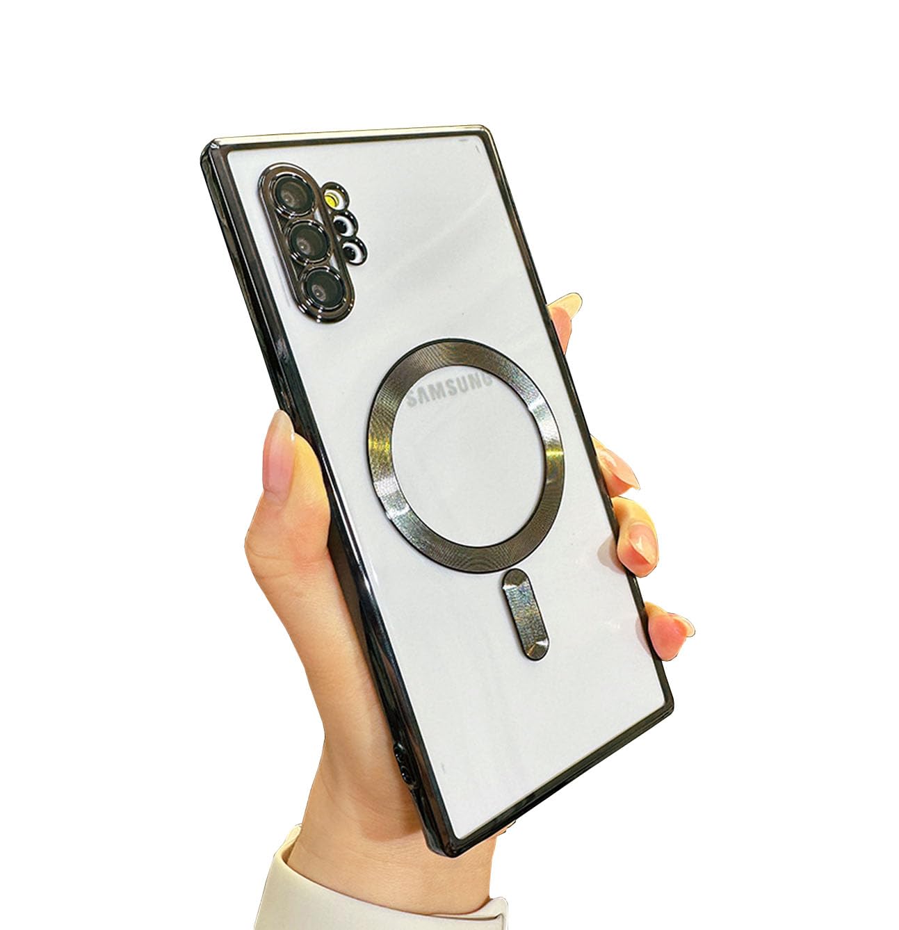 Amazon.com: Doowear Galaxy Note 10 Plus Case Magnetic [Support Magsafe ...