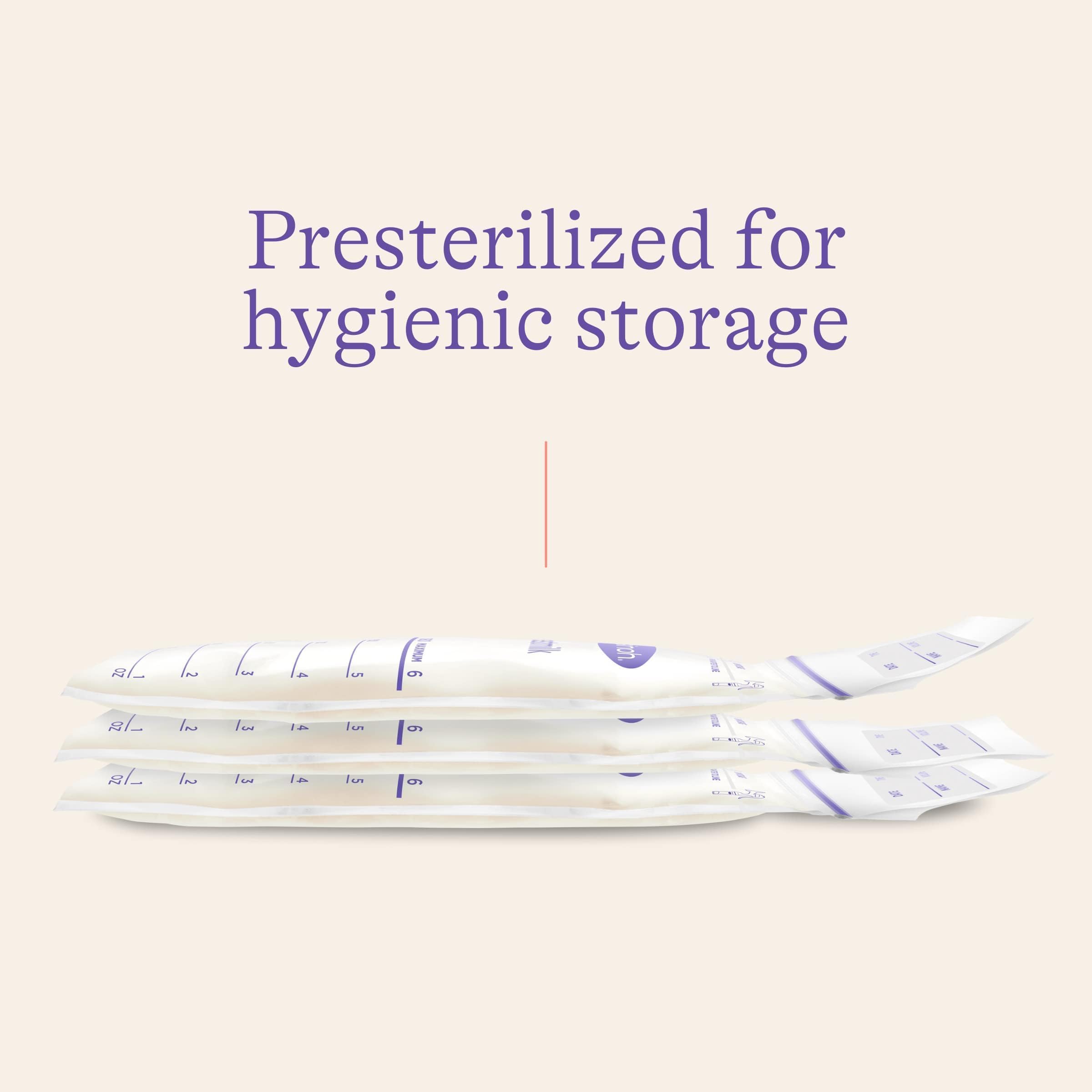 Snapklik.com : Milk Storage Bags, 200 Count Value Pack, Easy To Use ...