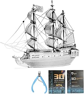 Amazon.com: 3D Assemble Assembly DIY Metal Model Craft Kits Adult ...