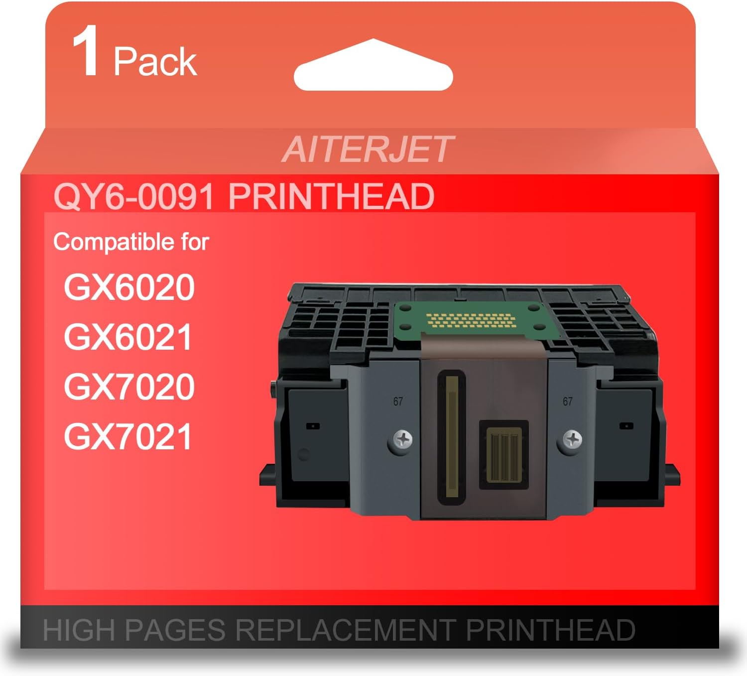 PH-20 Print Head Replacement for Canon QY6-0091 PRINTHEAD Printhead Compatible for MAXIFY GX7020 ...