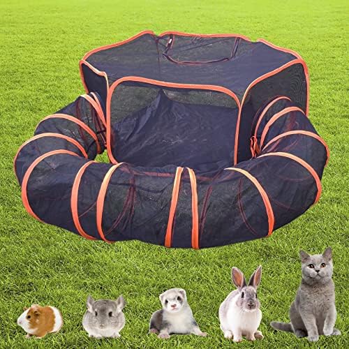 Amazon.com: BNOSDM Small Animal Playpen Large Rabbit Playpen with ...