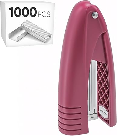 Amazon.com : Stand-Up Stapler with 1000 Staples Red S7R : Office Products