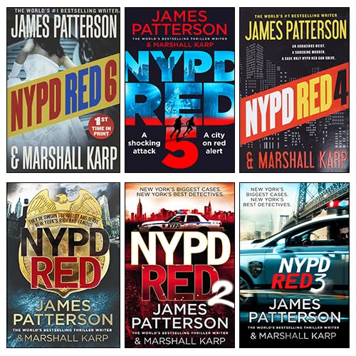 NYPD Red Series (1-6) Collection 6 Books Set By James Patterson : James ...