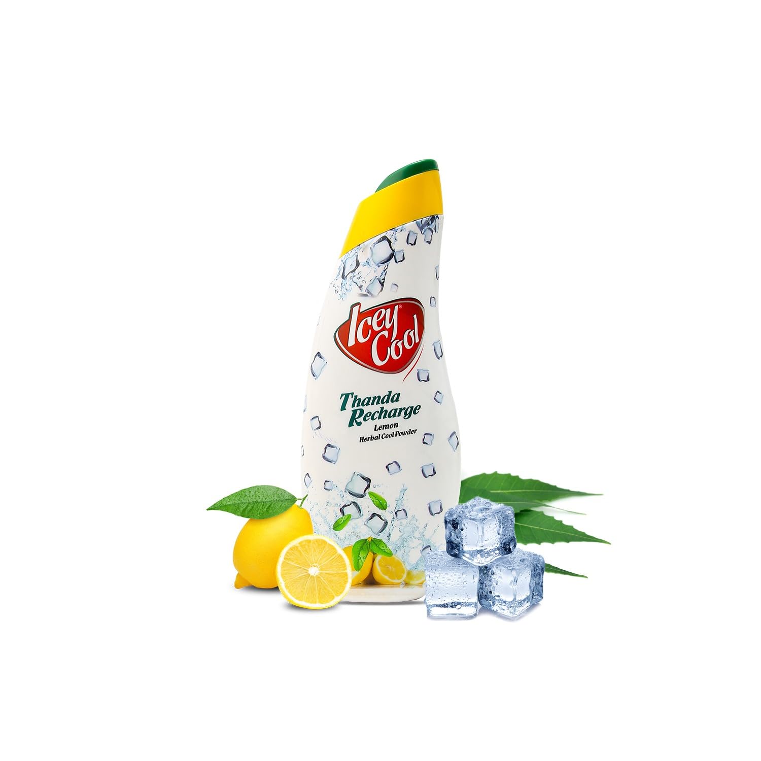 LABOLIA Icey Cool Lemon Herbal Prickly Heat And Ice Cool Body Talcum ...