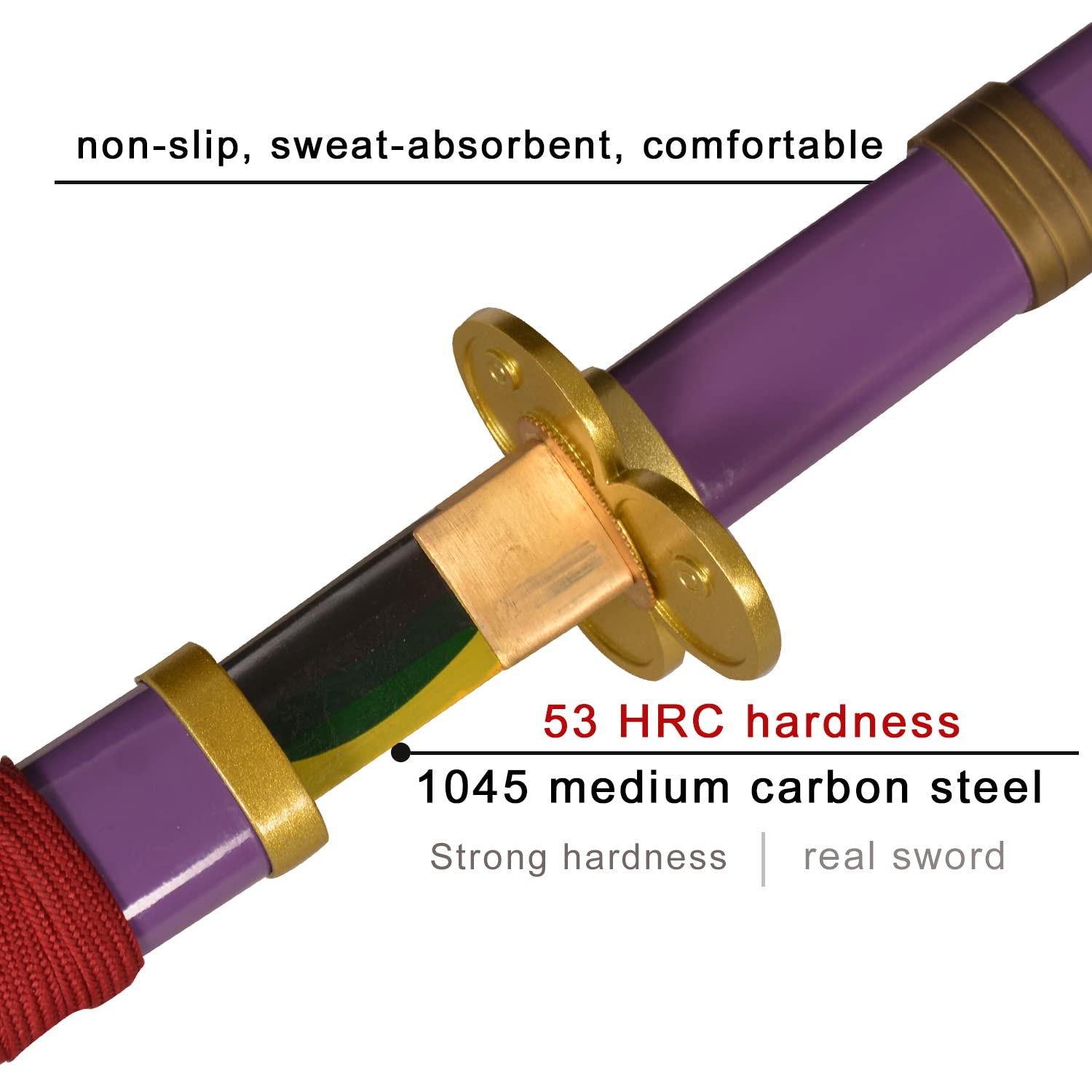 Snapklik.com : Anime Cosplay Roronoa Zoro Yama Enma Hand Forged Katana ...