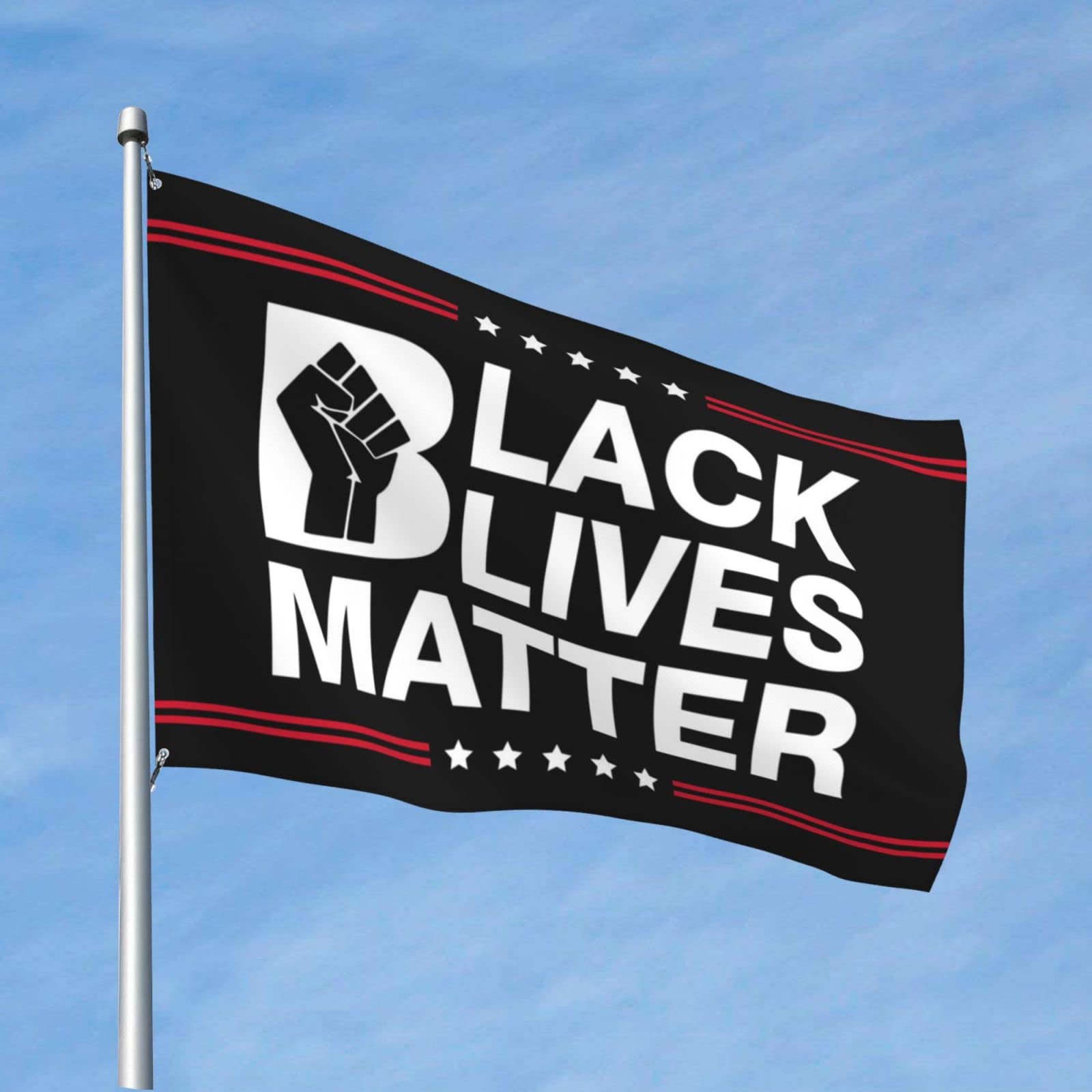 Black Lives Matter Flag Black Lives Matter Art Print – Diverse Gifts