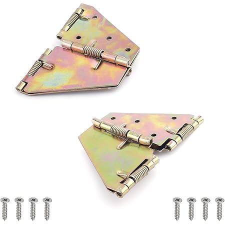 MroMax Drop Leaf Table Hinge Support, 4.5" Folding Table Hinge, Bronze ...