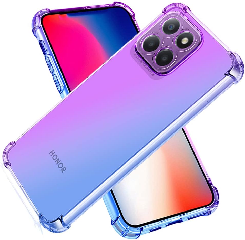 SEAHAI Case for Honor X6 / Honor X8 5G / Honor 70 Lite, Gradient Color ...