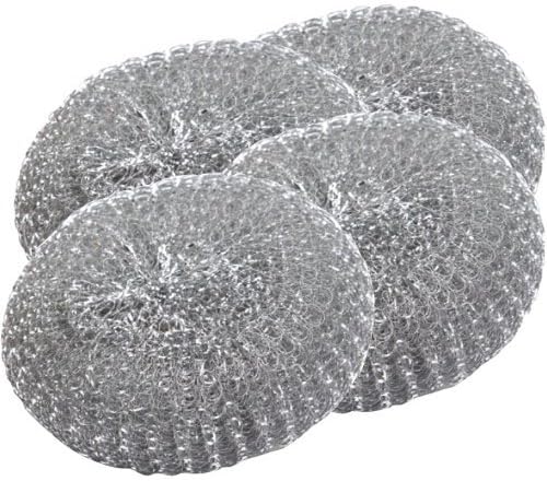 CostMad 10 x Metal Cleaning Pad Kitchen Bathroom Sponge Scrubber ...