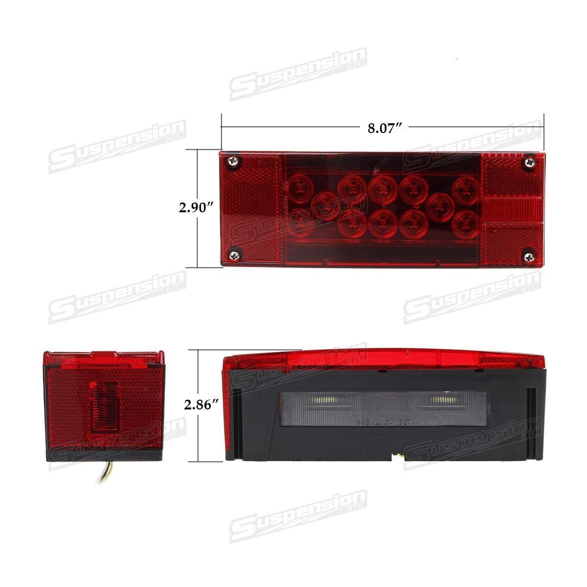 Snapklik.com : Left+Right/over 12 LED Super Diodes For Each light/AUTO ...