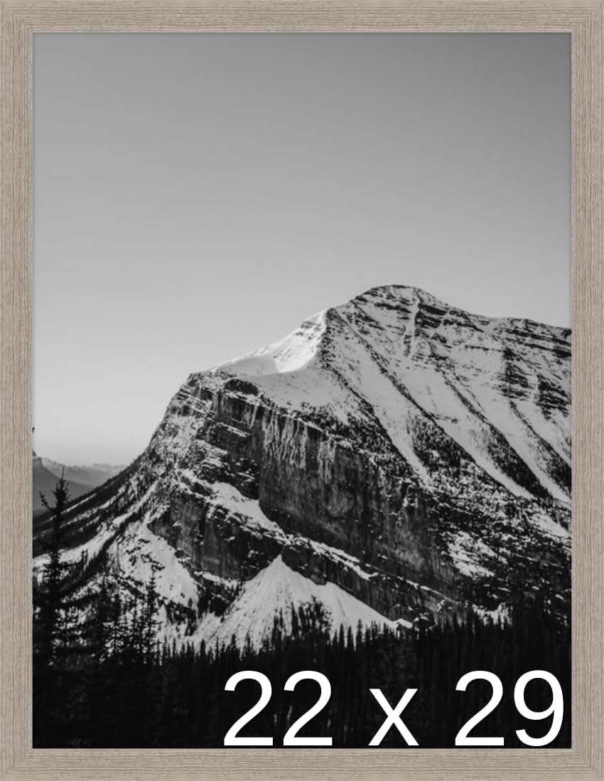 Amazon.com - Frame It Easy 22 x 29 Rustic Gray Wood Frame (Derby)