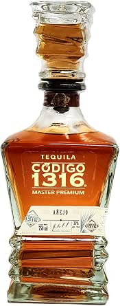 Tequila Código 1316 Añejo 750 Ml : Amazon.com.mx: Alimentos y Bebidas