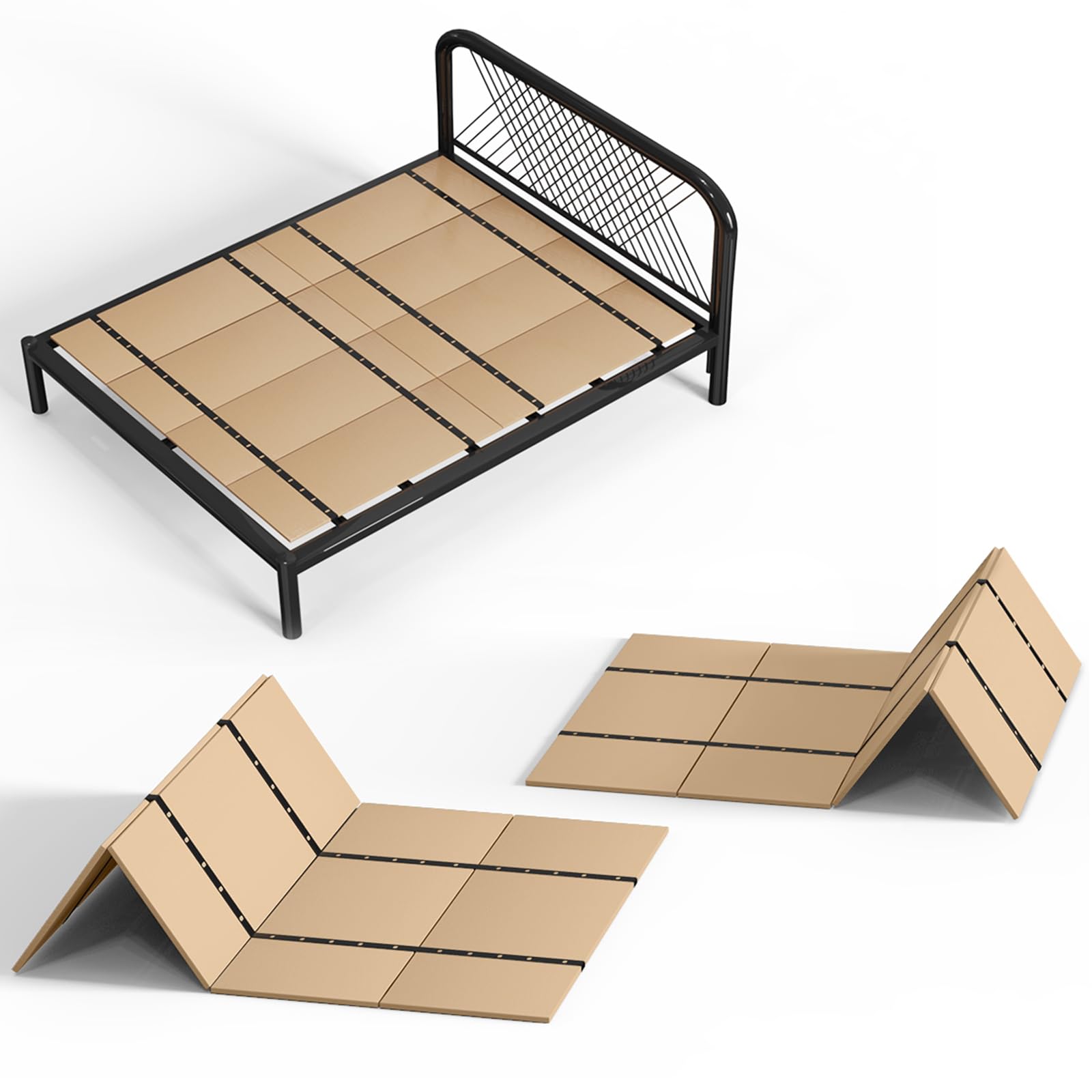 Amazon.com: Imperius Twin Bed Board Under Mattress Support,5mm,Foldable ...