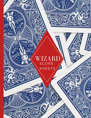 Buy Wizard Score Sheets: Wizard Card Game Full Page Score Cards 8.5 x ...