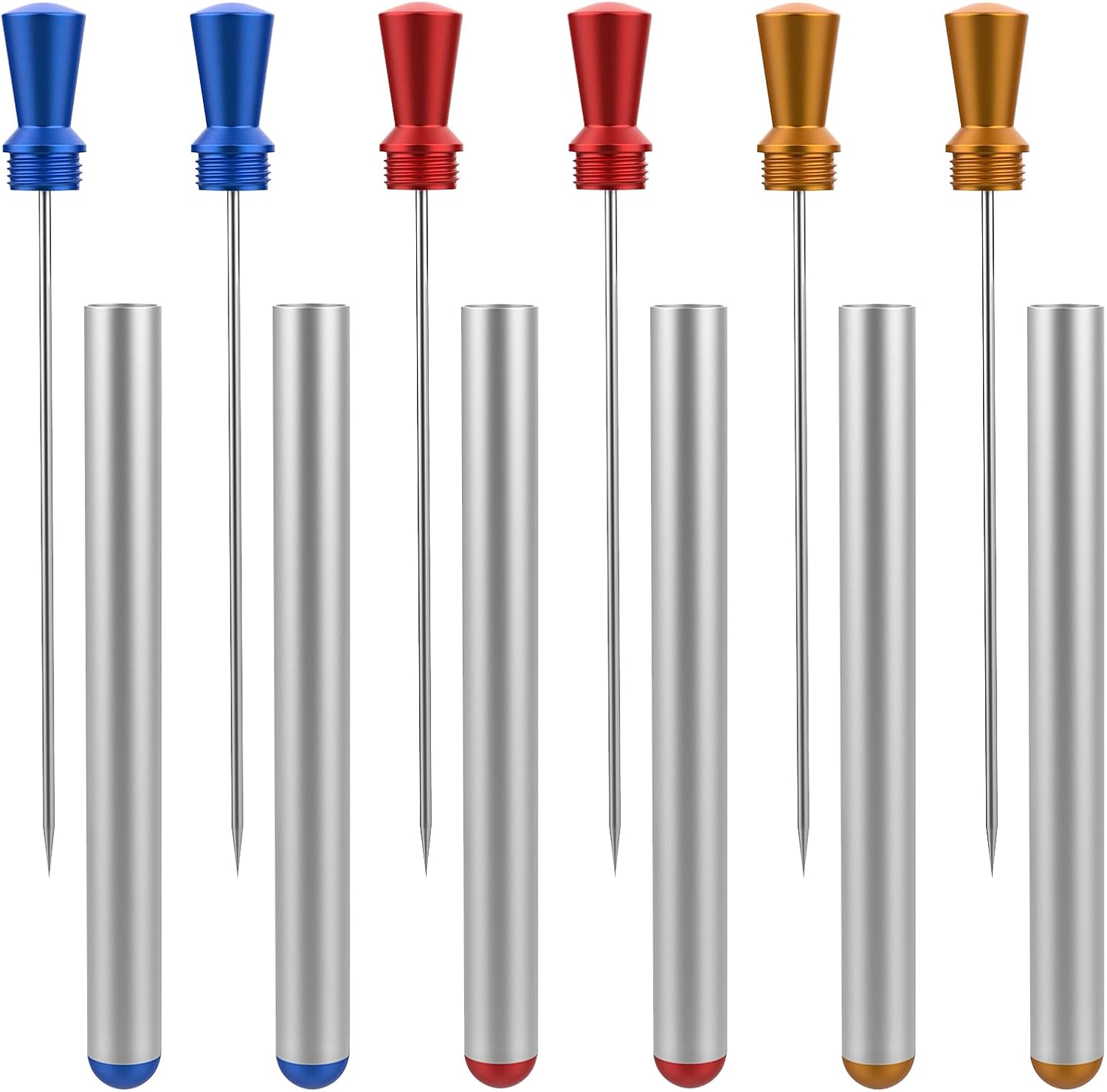 Amazon.com | Metal Cocktail Picks,Ybenlld Stainless Steel Cocktail ...