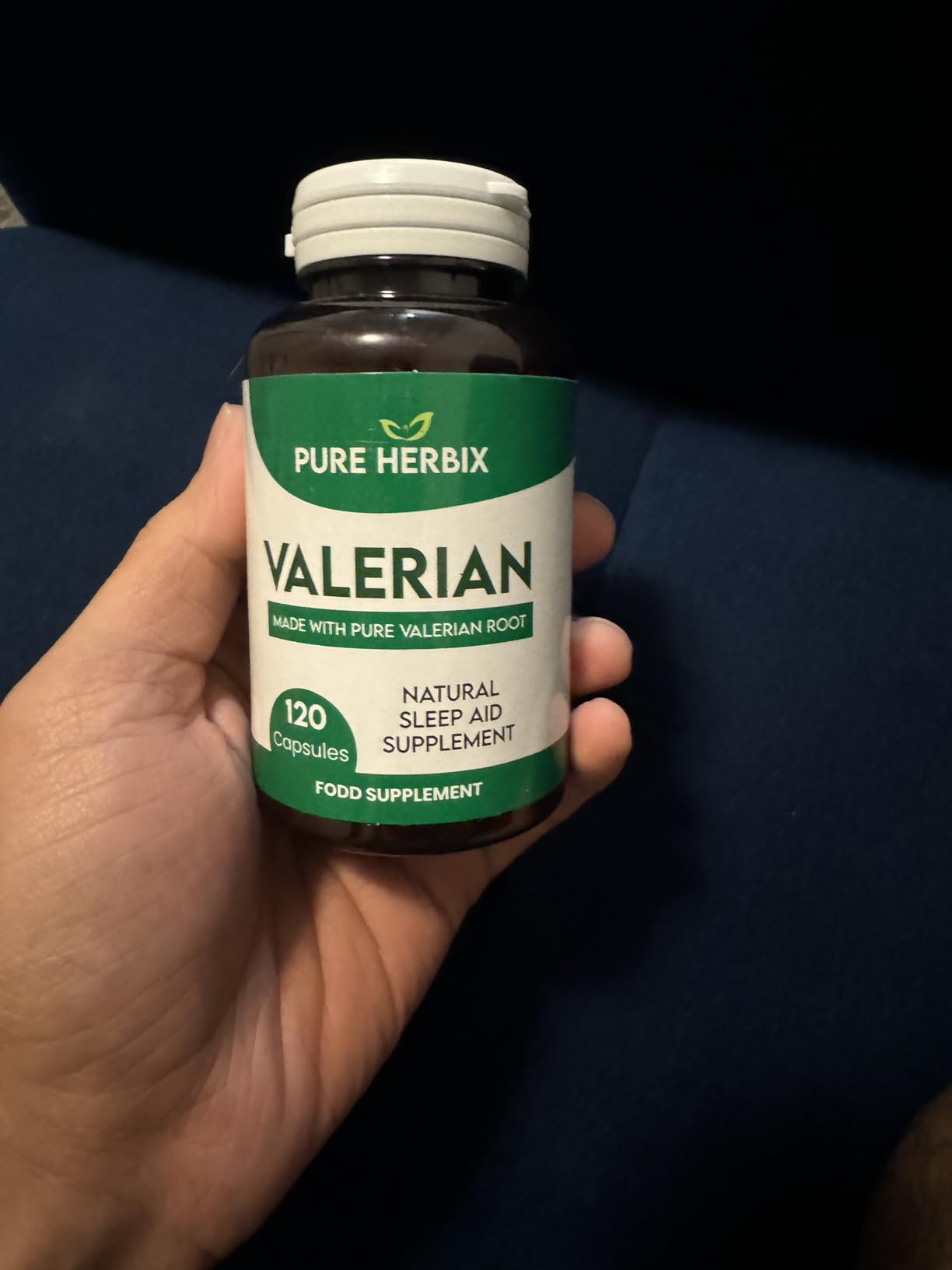 Amazon.com: PURE HERBIX Valerian Root for Sleep Capsules, 120 Count ...