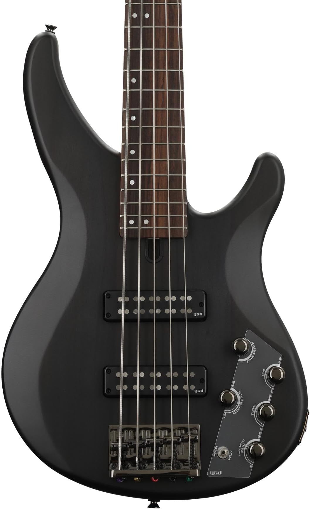 Yamaha TRBX505 5-String Electric Bass Guitar, Translucent Black ...
