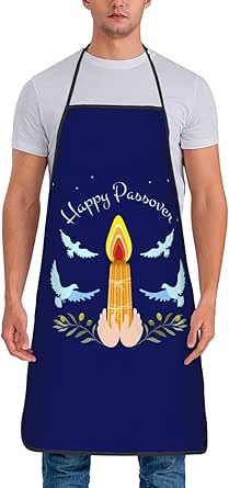 Amazon.com: PuPLUM Happy Traditional Jewish Passover Apron For Women ...