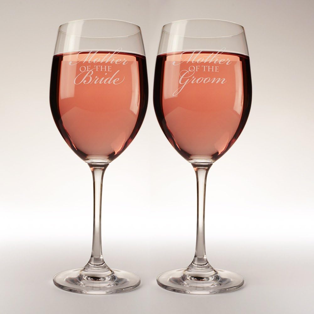 Amazon.com | 16 oz. Mother of the Bride and Mother of the Groom wine ...