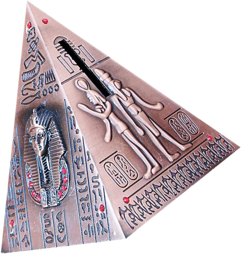 HOMSFOU 1pc Pyramid Bank Jugetes para Niños Piggy Bank Case Children ...