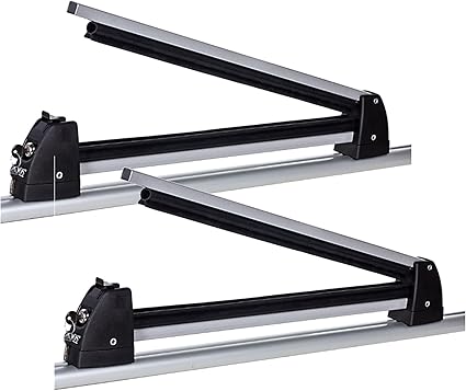 AHAKA Skidachträger für 5 Paar Ski oder 4 Snowboards Abschließbar ...