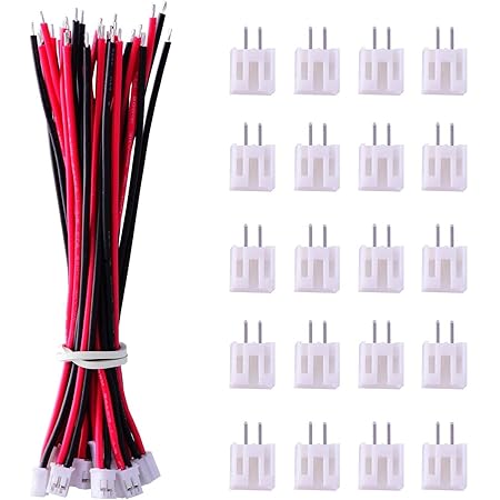 10 Sets Mini Micro Jst 2.0 Ph 4 Pin Connector Plug Male With 150mm Cable & Female: Amazon.co.uk ...