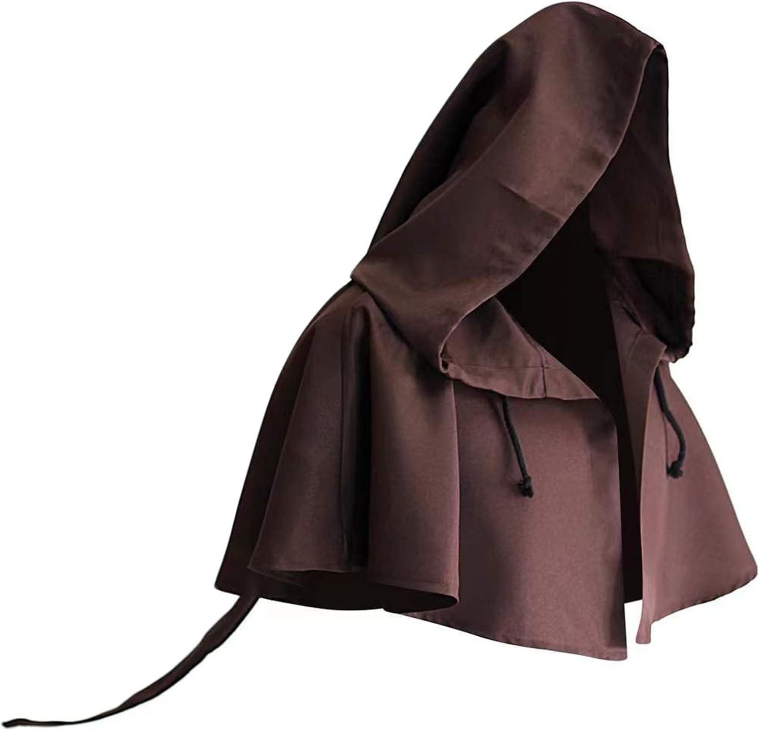 Amazon.com: Zeiyignr Halloween Grim Cowl Cloak Medieval Wicca Pagan ...