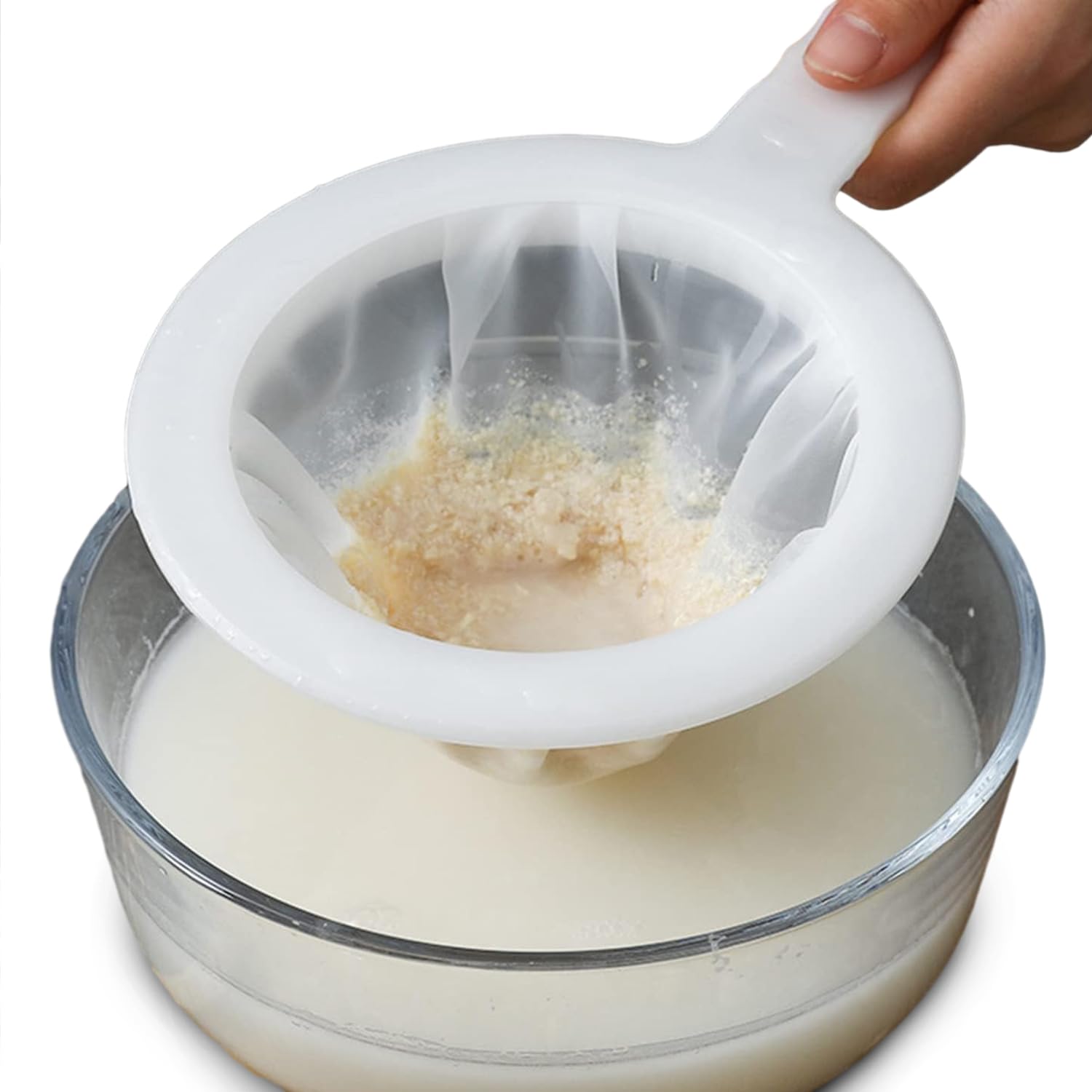 Kitchen Ultra-fine Mesh Strainer, 400 Mesh Plastic Household Food ...