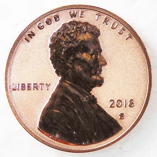 2018 S Reverse Proof Lincoln Shield Cent GEM Proof US Mint at Amazon's ...