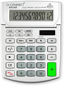 Q-Connect Q Calculator SEMI Desk 12 Digit : Buy Online at Best Price in ...