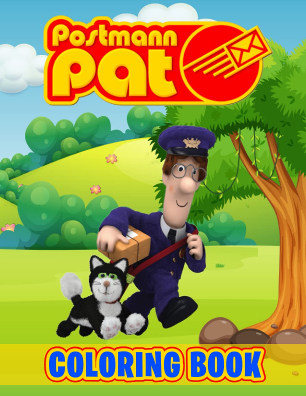 Buy Postman Pat Coloring Book: Perfect Coloring Book For Adults and ...